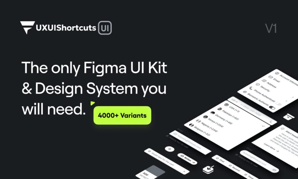 Figma UI Kit & Design System - Bakchich Store